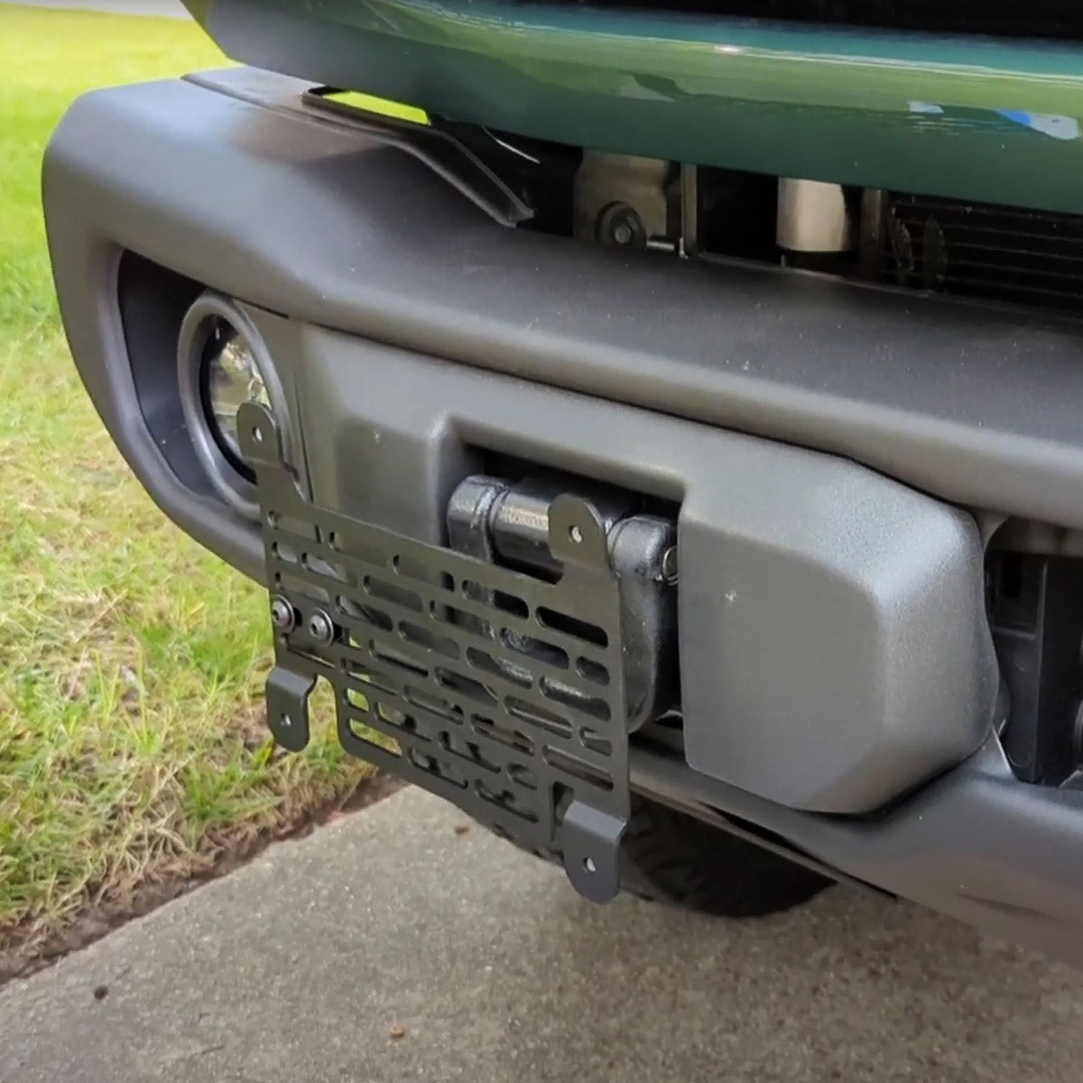 BuiltRight Industries Bronco License Plate Mount | for Capable Steel B ...