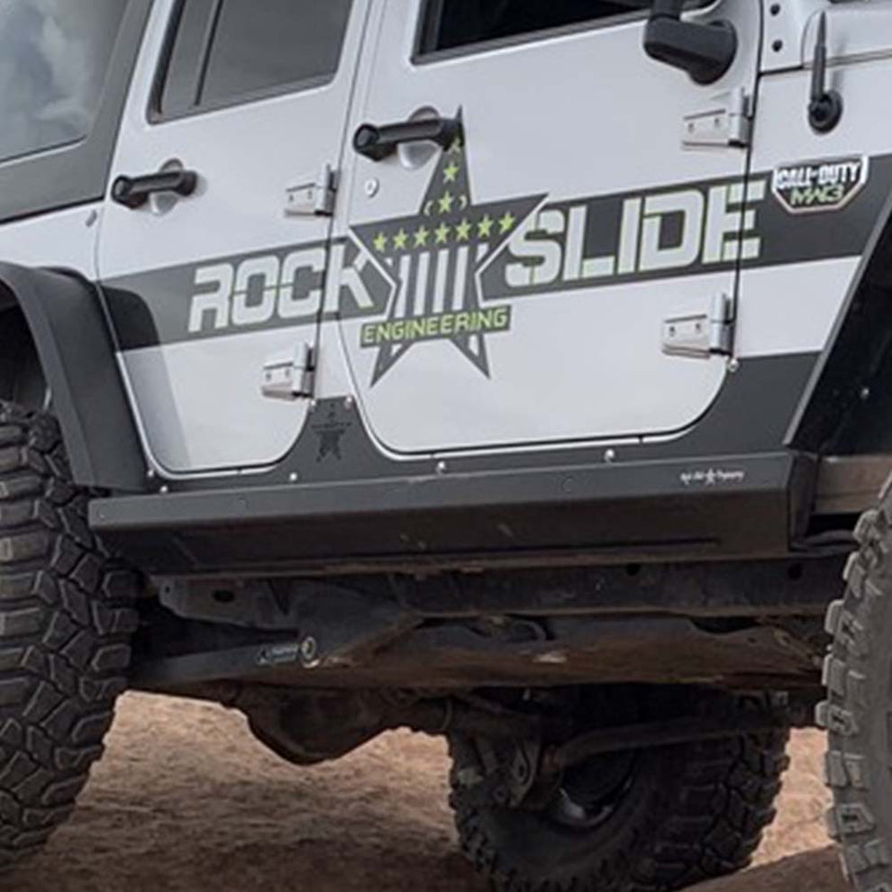 Rock Slide Engineering Jeep JK 4 Door Step Slider Rocker Guards – Off ...